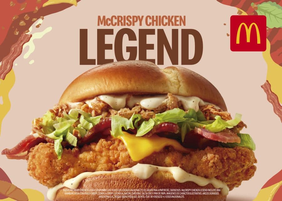 McDonald’s presenta la nueva McCrispy Chicken Legend | Revista Mercado