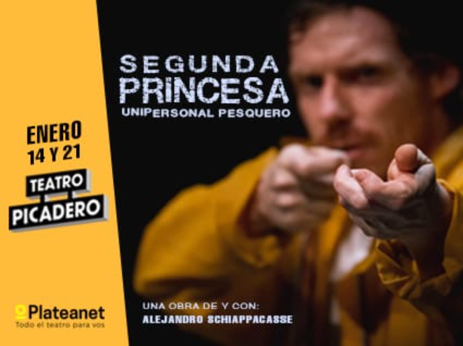 El unipersonal “Segunda Princesa” de Alejandro Schiappacasse se ...